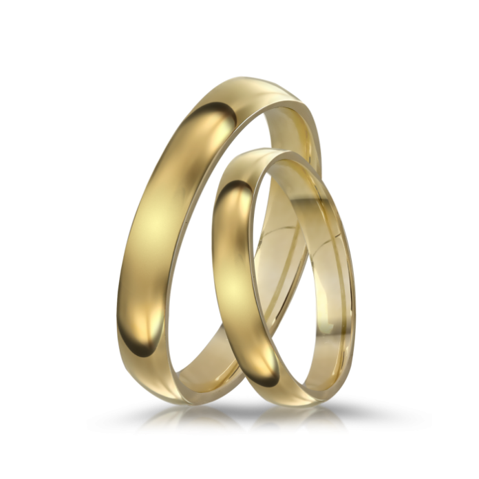 Verighete nunta pentru el si ea: modele din aur galben, alb, roz, platina