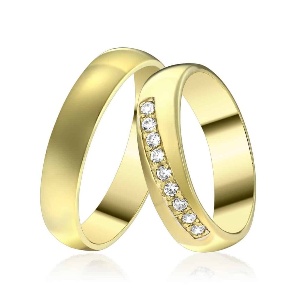 Verighete nunta pentru el si ea: modele din aur galben, alb, roz, platina