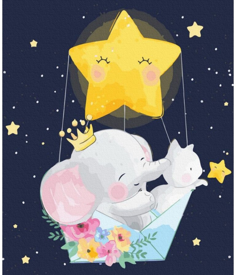 Pictura pe numere pentru copii: cele mai frumoase tablouri de pictat