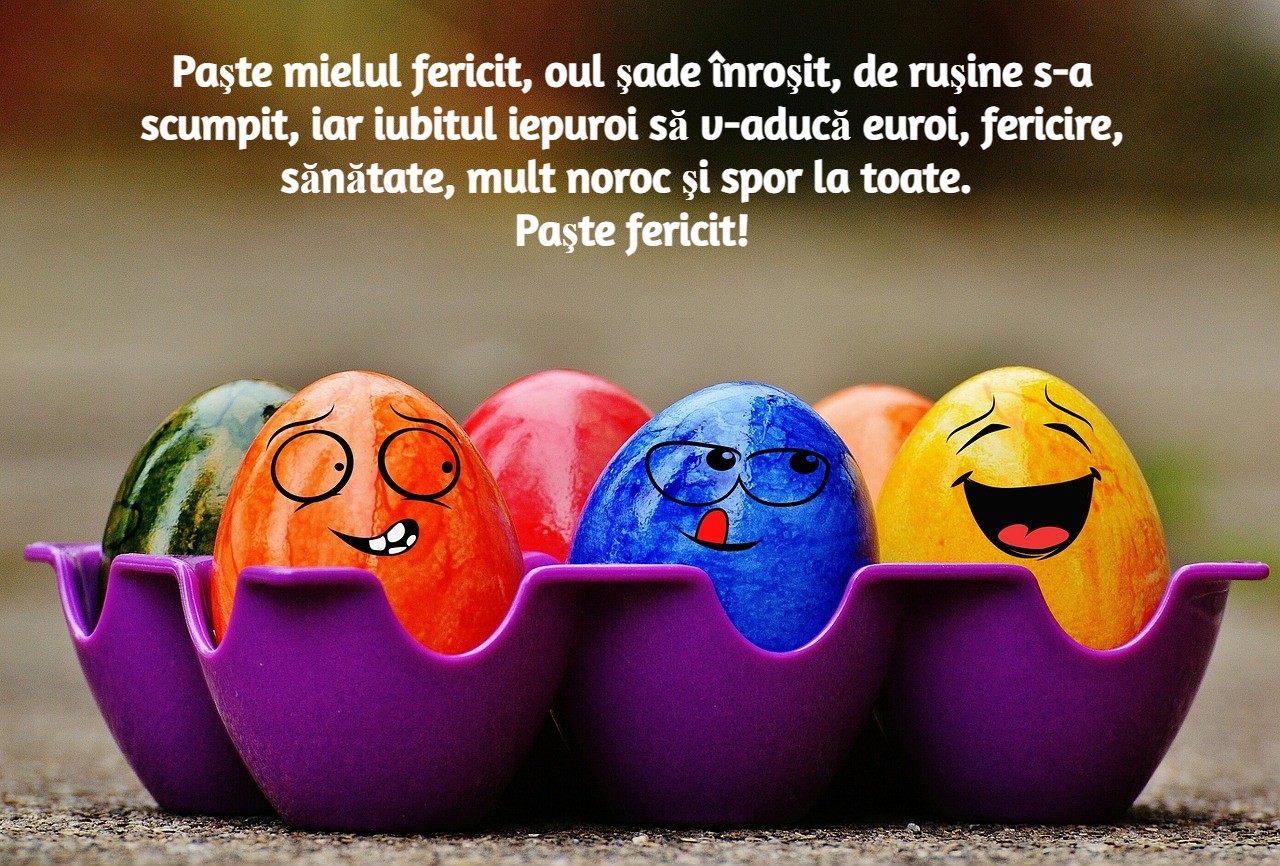Mesaje de Paste - Surprinde-i pe cei dragi cu aceste urari speciale ...