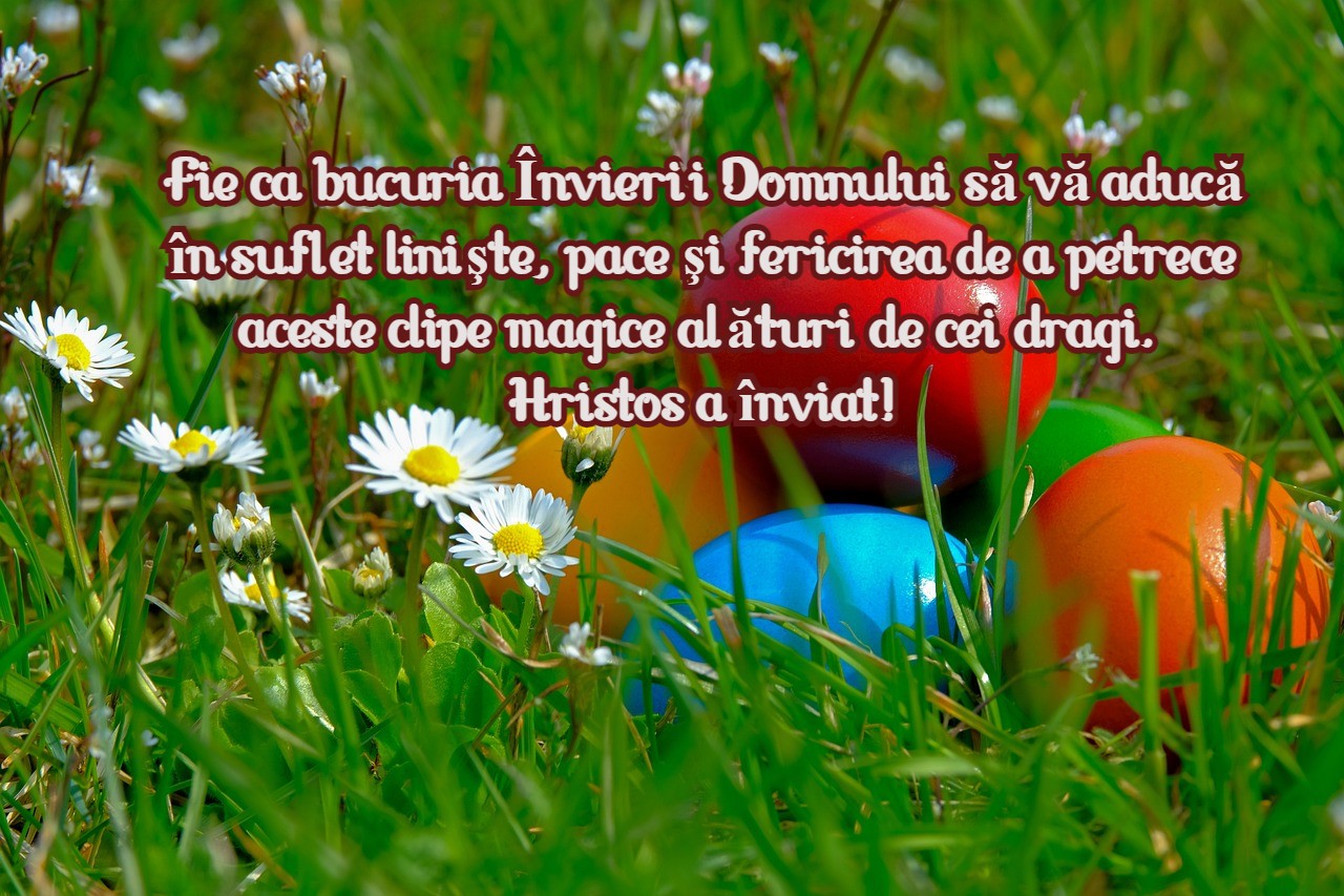 Mesaje de Paste - Surprinde-i pe cei dragi cu aceste urari speciale ...